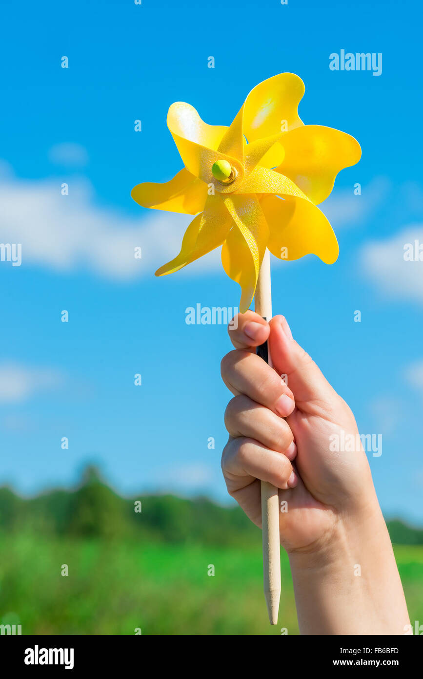 Toy wind turbine hi-res stock photography and images - Alamy
