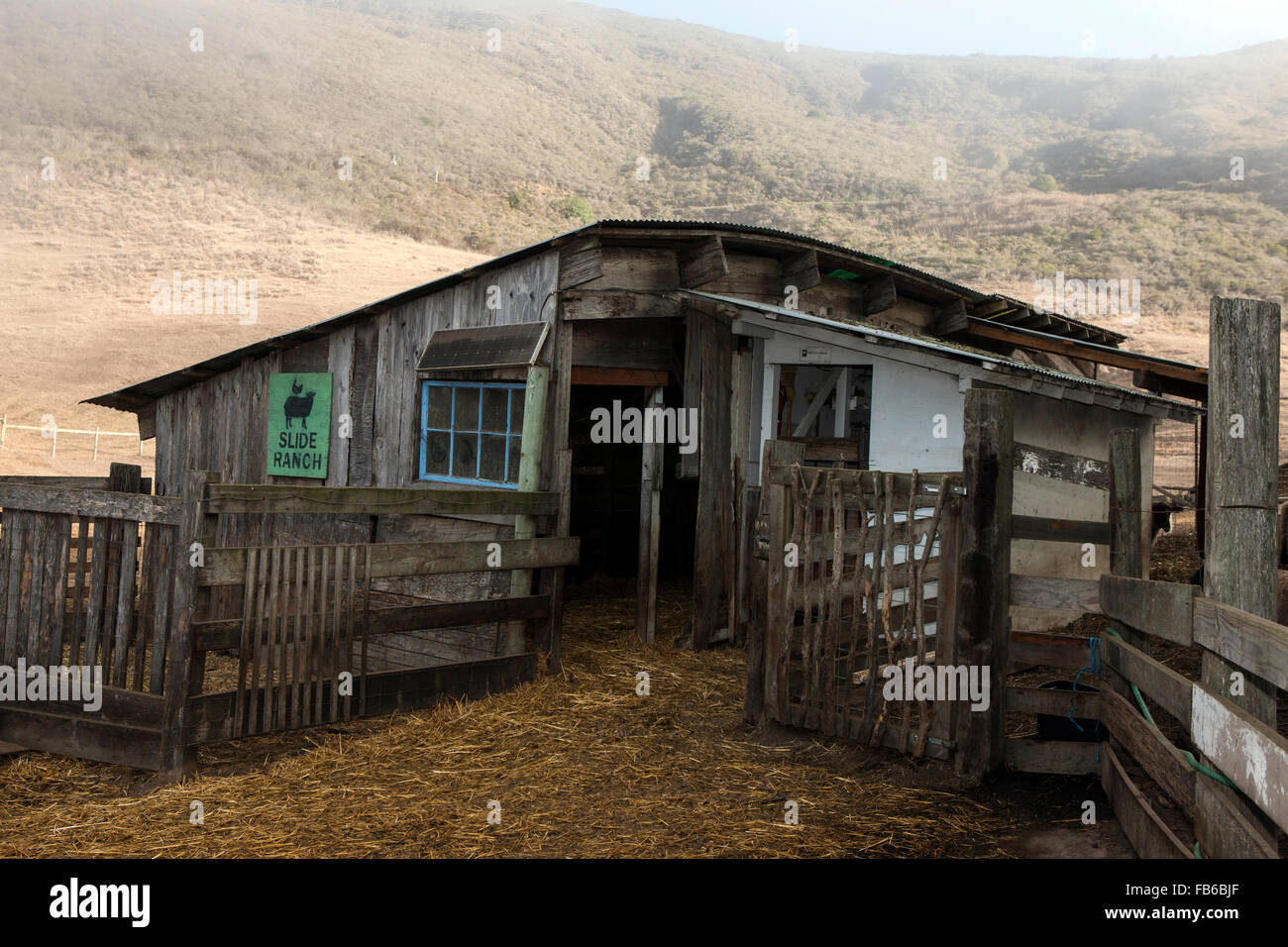 Goat stables, Slide Ranch, Golden Gate National Recreation Area, Muir ...