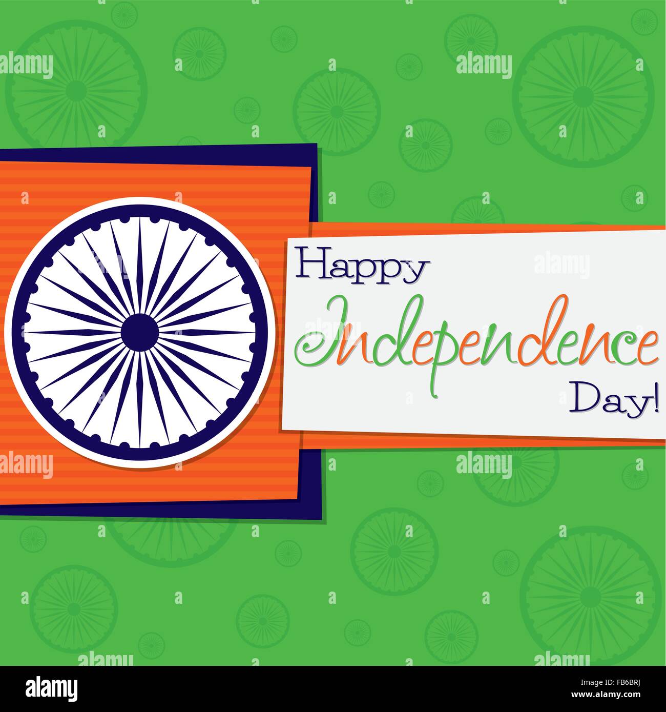 Funky Independence Day card in vector format Stock Vector Image & Art ...