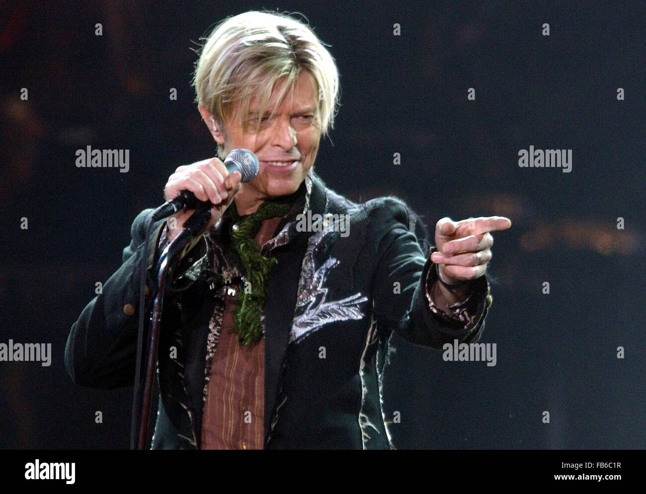 David bowie reality tour hi-res stock photography and images - Alamy