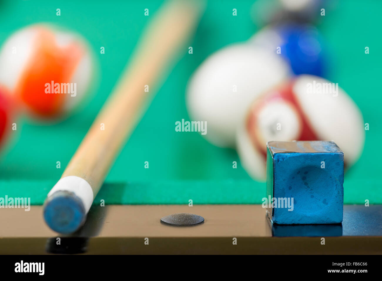 close-up details of the game of billiards Stock Photo - Alamy