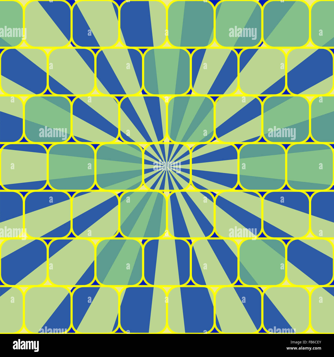 Abstract geometric blue. Computer generated geometric digital art in ...