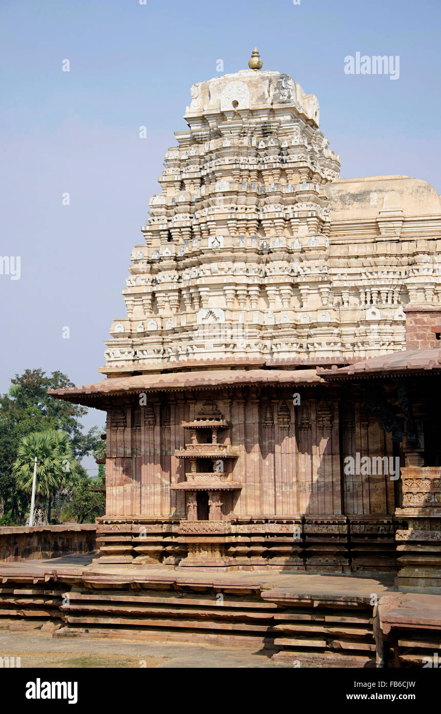 Ramappa Temple, Palampet, Warangal, Telangana, India Stock Photo - Alamy