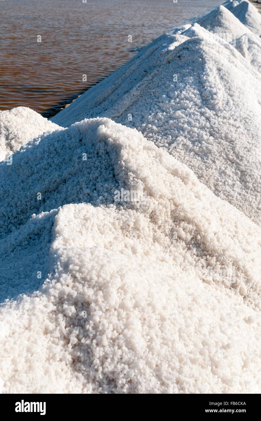 Salt mounds hi-res stock photography and images - Alamy