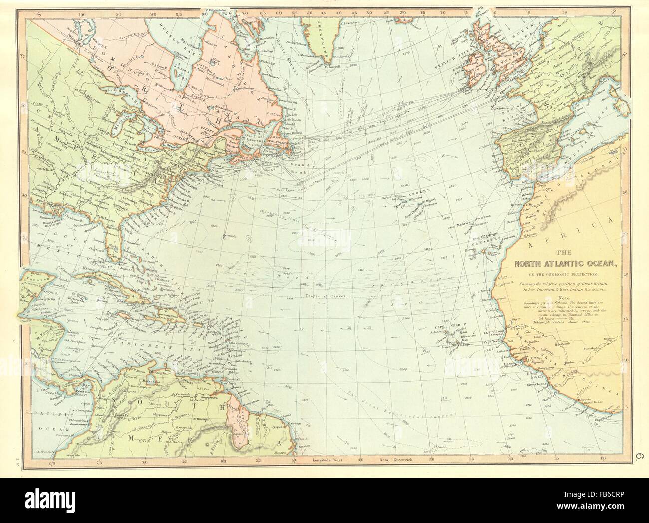 North Atlantic States Map
