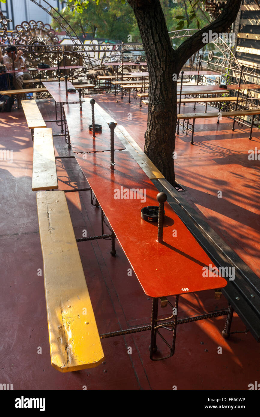 Cross Club music club Holesovice, Prague, Czech Republic Stock Photo ...