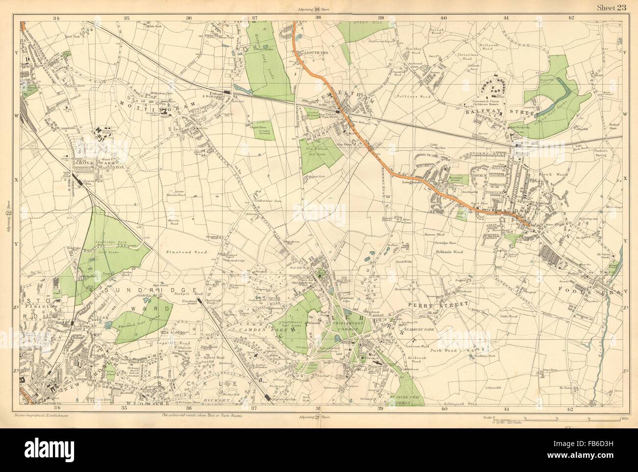 CHISLEHURST: New Eltham,Mottingham,Bromley,Sidcup,Foots Cray,Catford ...