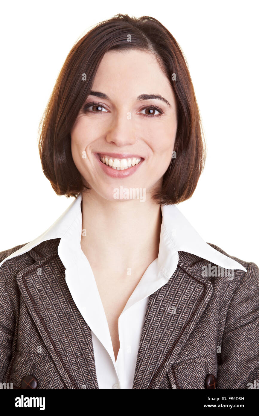 Headshot of a young smiling business woman Stock Photo - Alamy Headshot of a young smiling business woman Stock Photo - Alamy