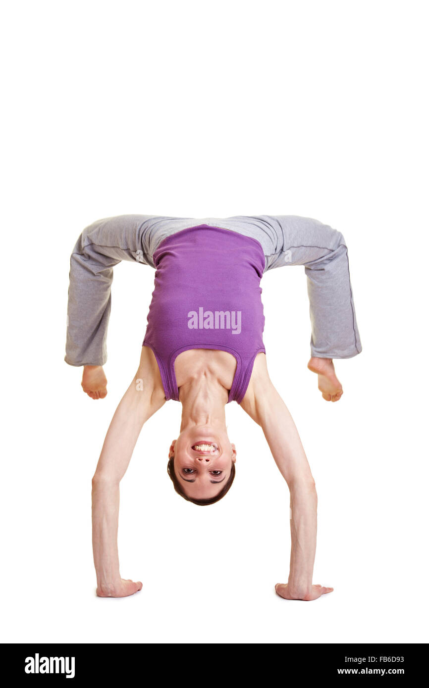 Person doing a backflip hi-res stock photography and images - Alamy
