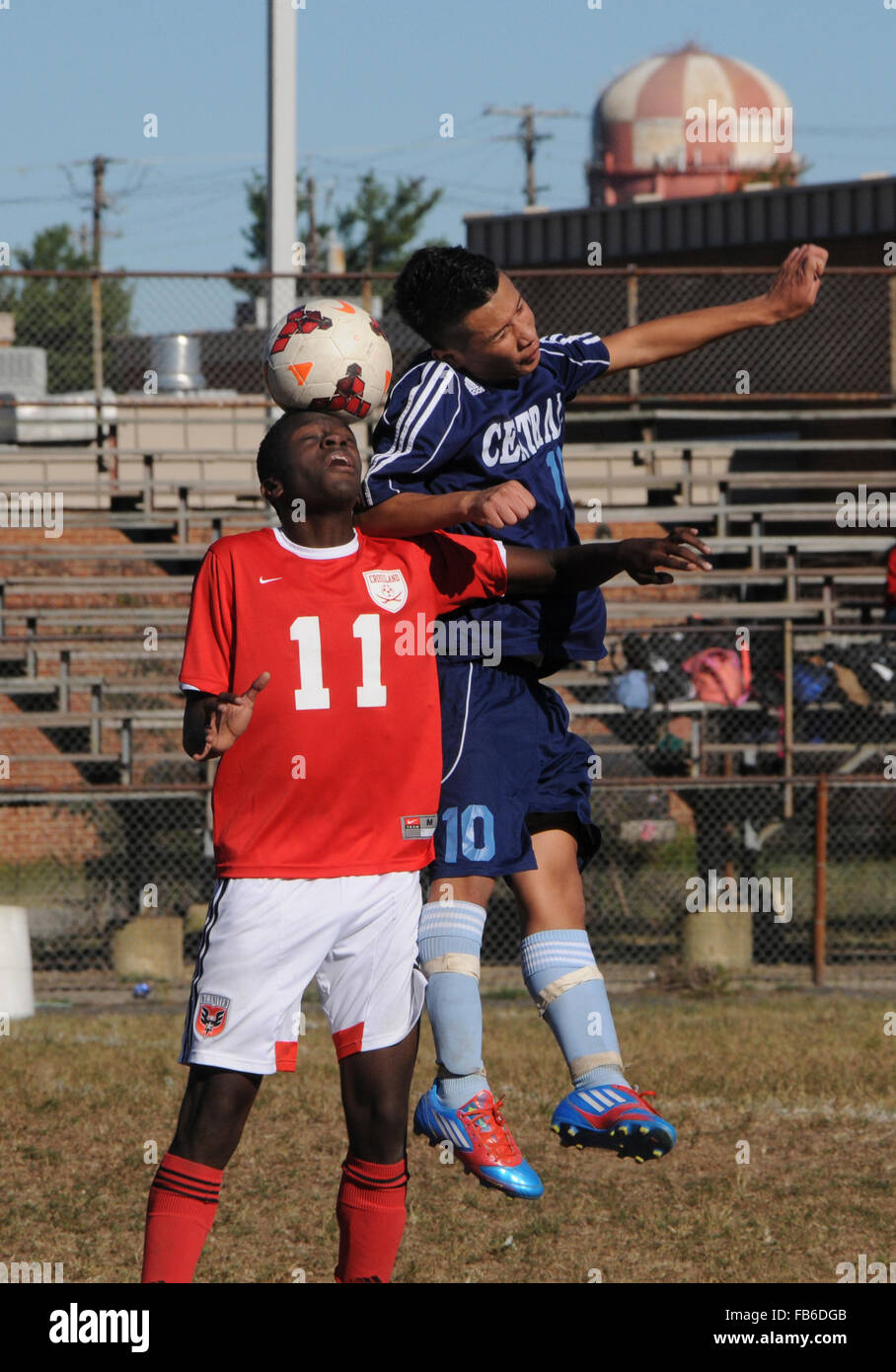 High school soccer Stock Photo - Alamy