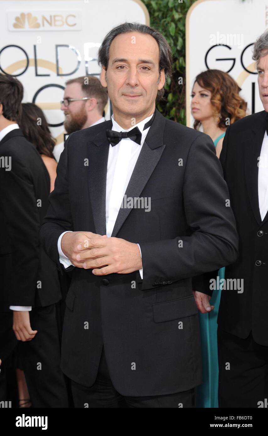 Beverly Hills, CA. 10th Jan, 2016. Alexandre Desplat at arrivals for ...