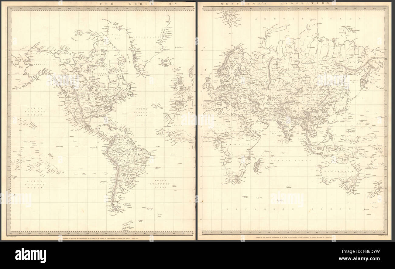 Mercator Projection Map Stock Photos & Mercator Projection Map Stock ...