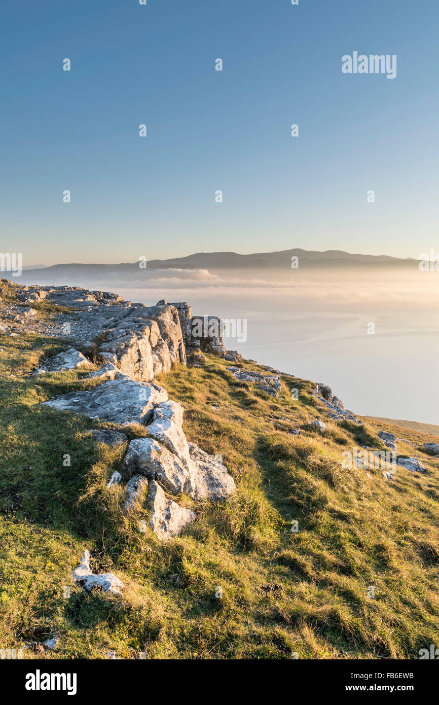 Great Ormes head or Pen y Gogarth Llandudno North Wales looking towards ...