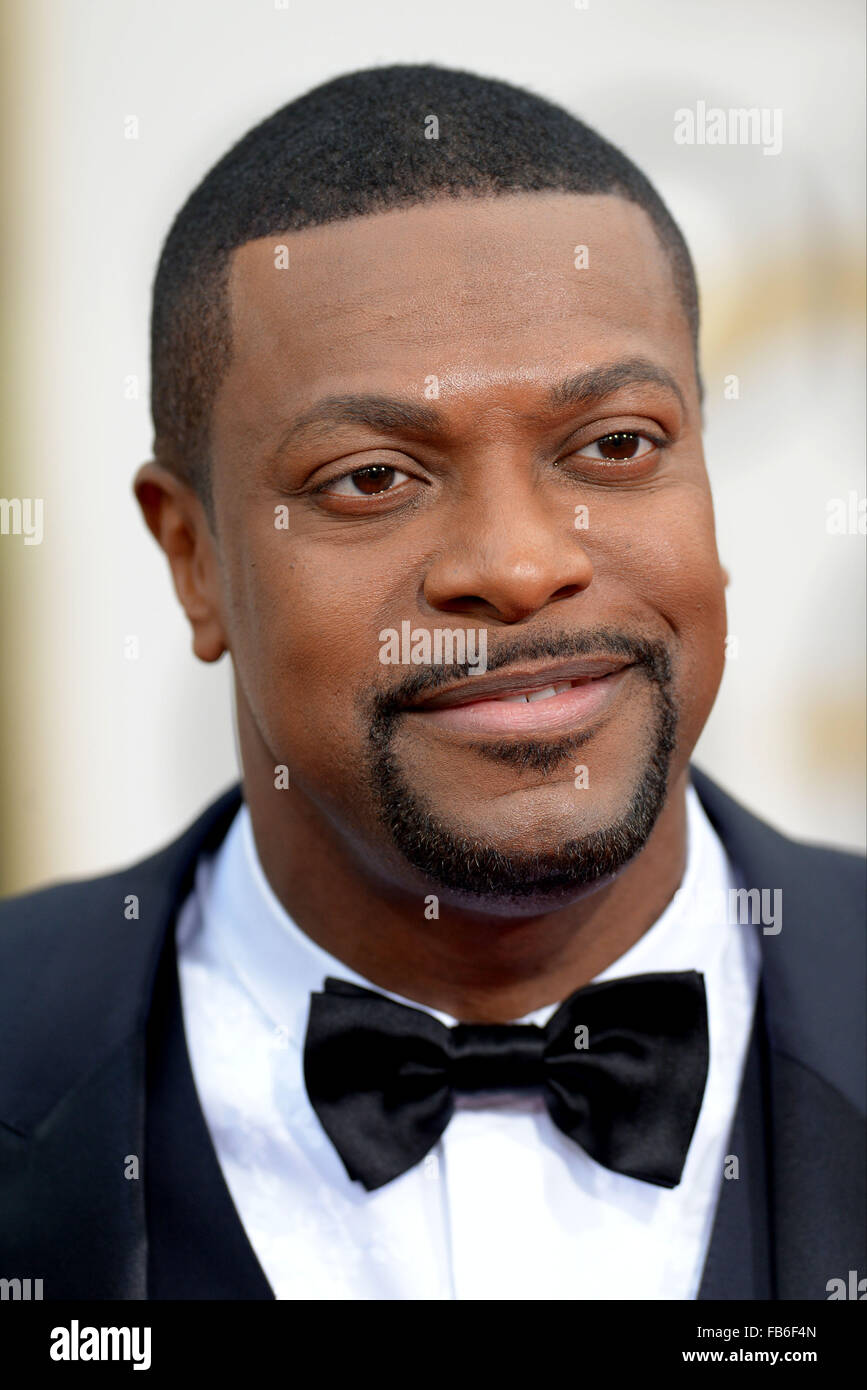 Los Angeles, California, USA. 10th January, 2016. Chris Tucker arrives ...