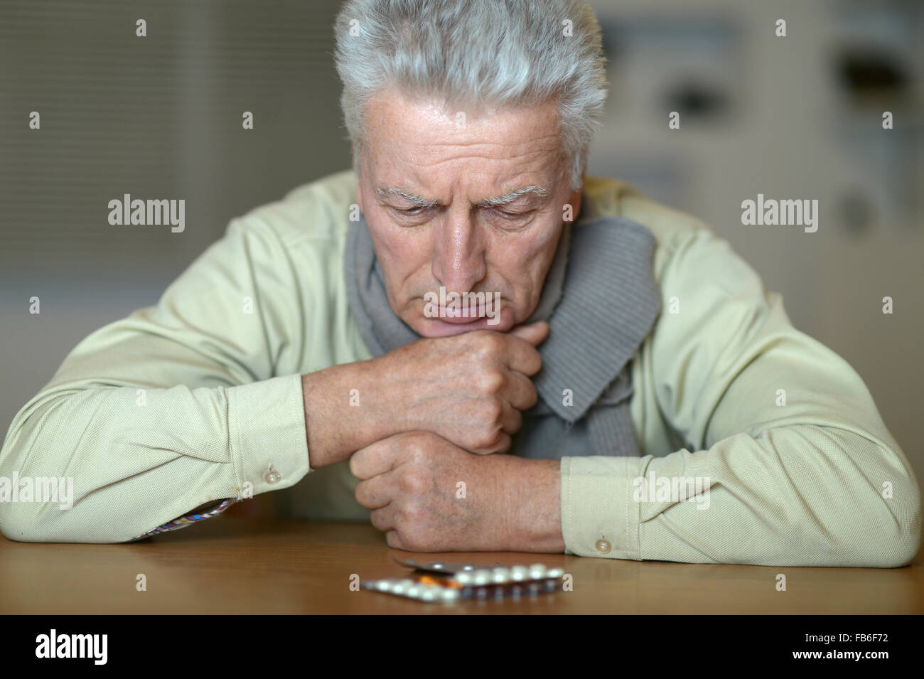 man with pills Stock Photo - Alamy