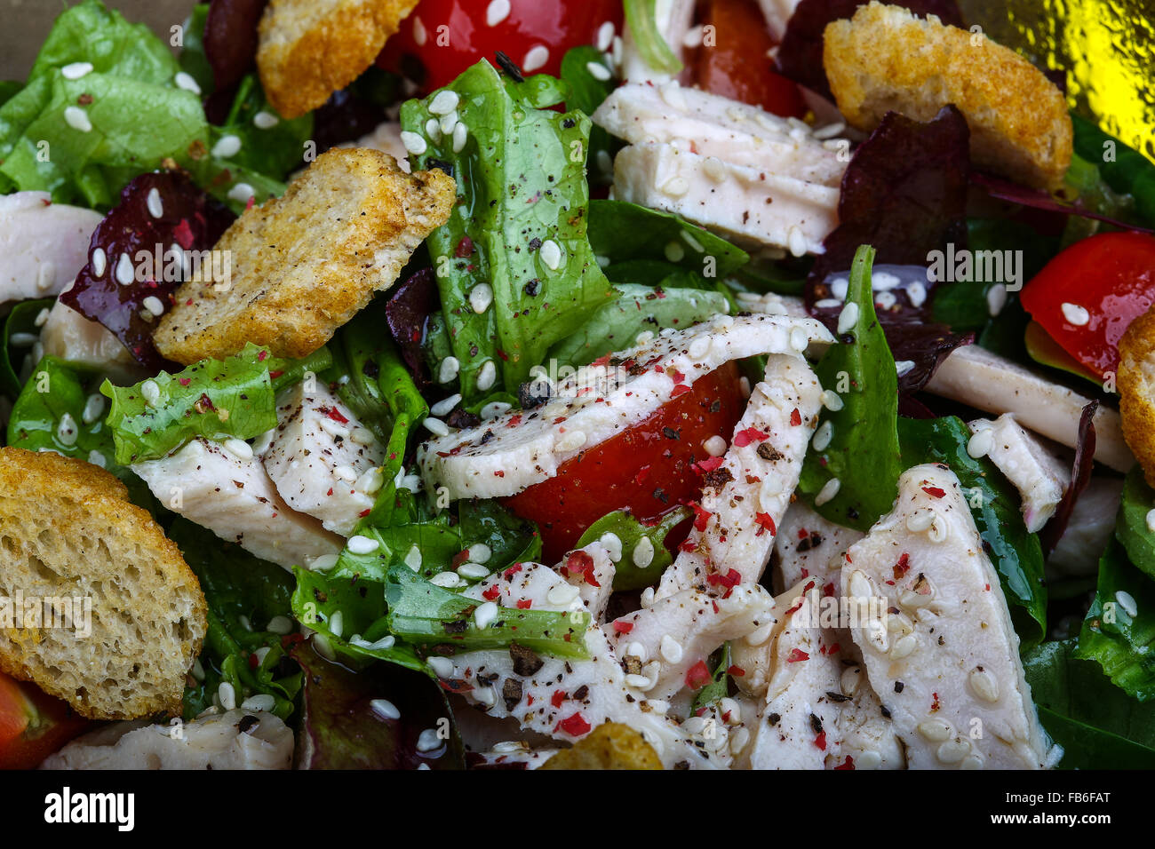 Tomato and sesam seeds hi-res stock photography and images - Alamy