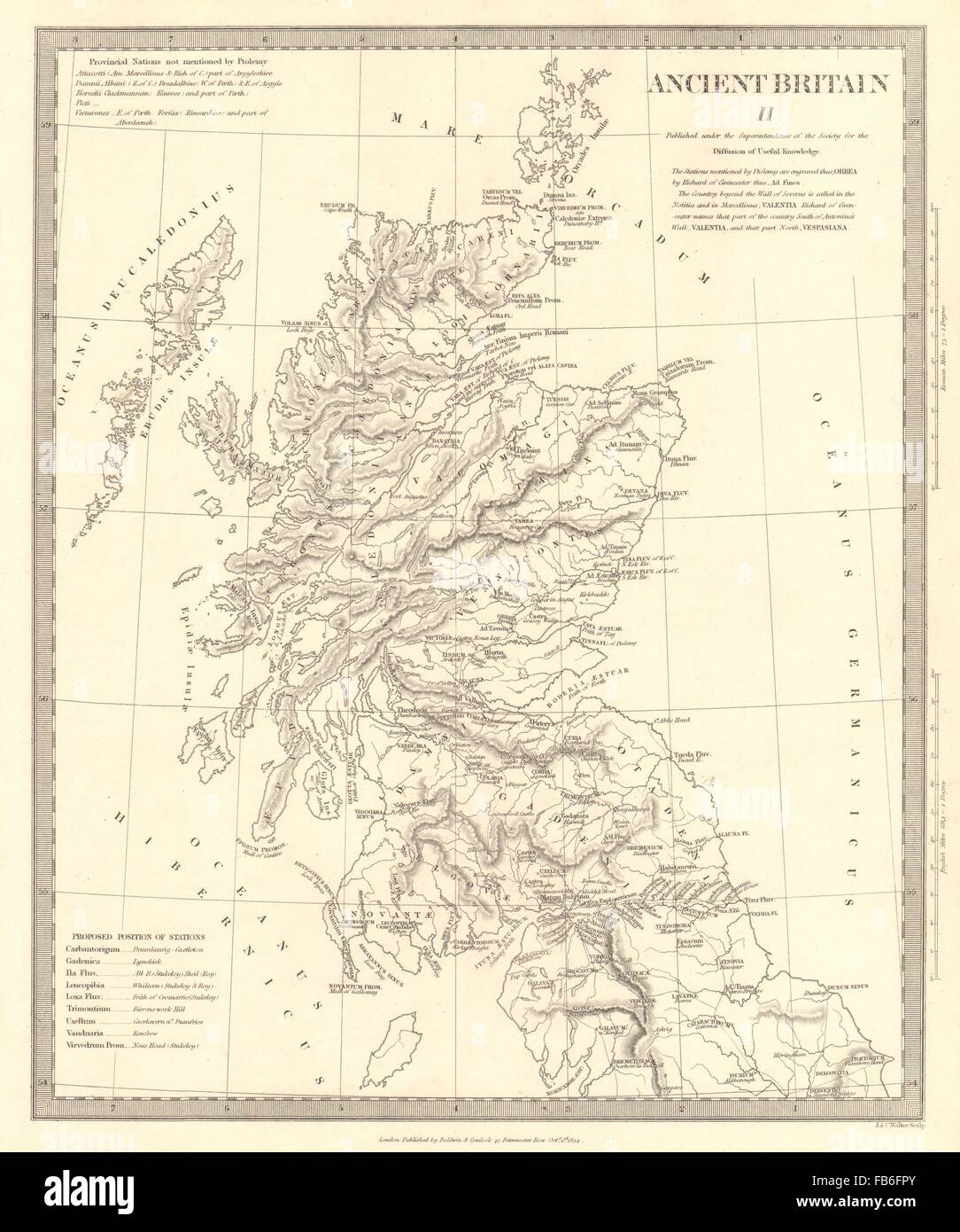 Ancient maps of scotland hi-res stock photography and images - Alamy