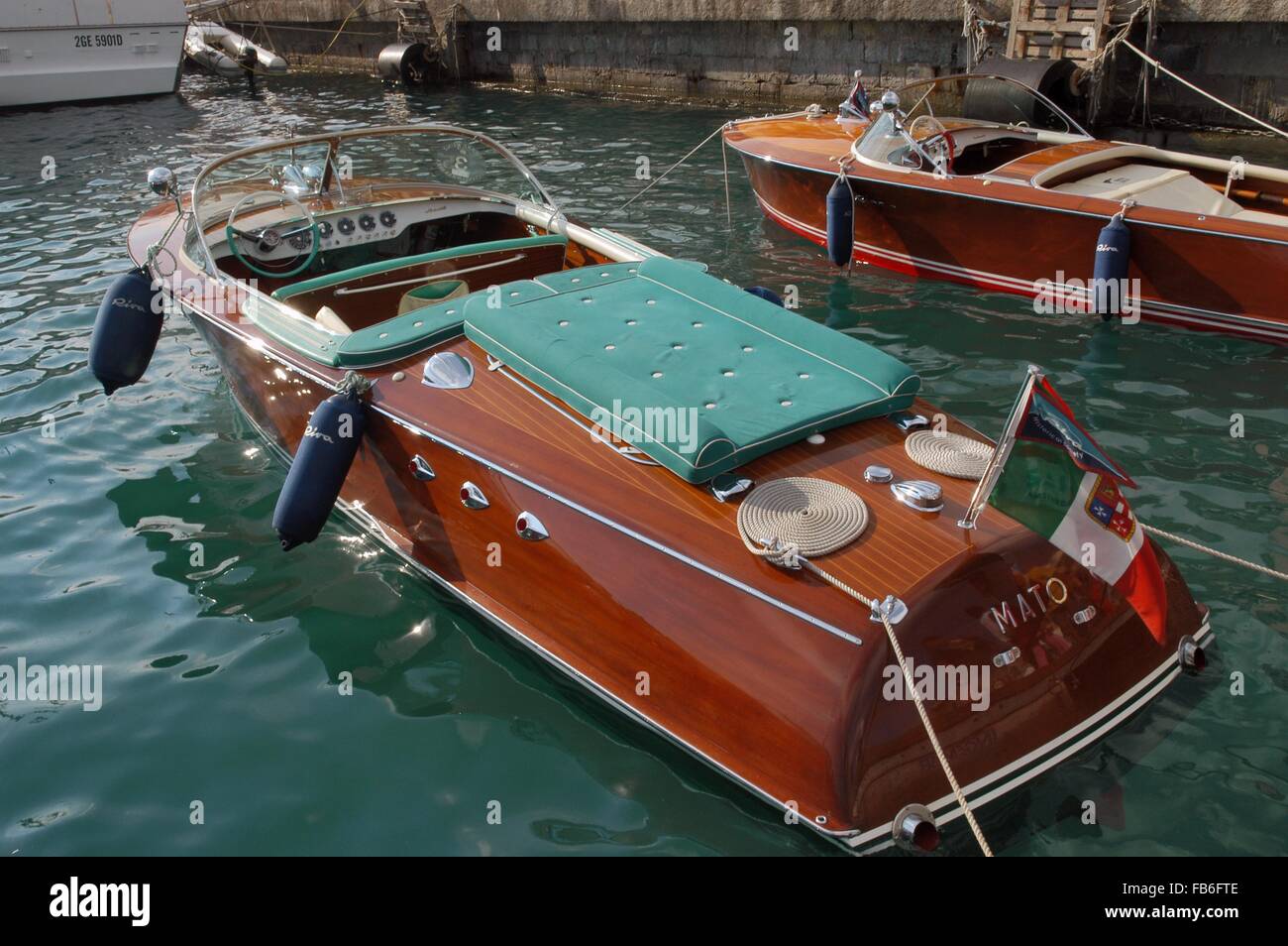 Imperia (Italy), gathering of leisure boats and vintage yachts, Riva ...