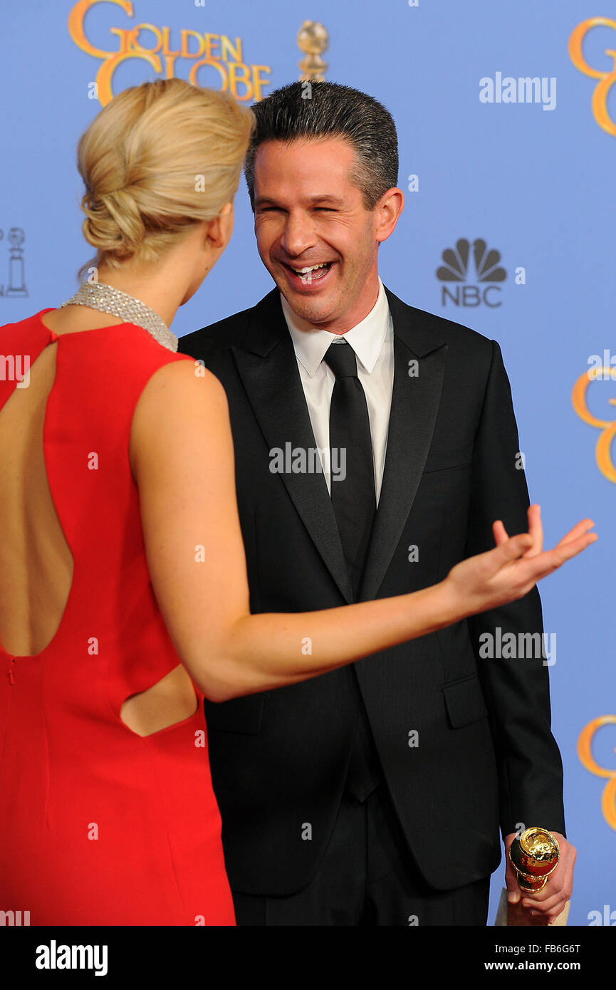 Beverly Hills, CA, USA. 10th Jan, 2016. 'The Martian, ' producer Simon ...