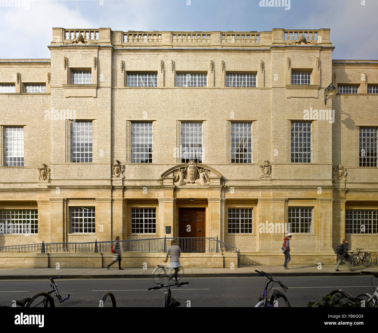 East front. Weston Library, Oxford, United Kingdom. Architect ...