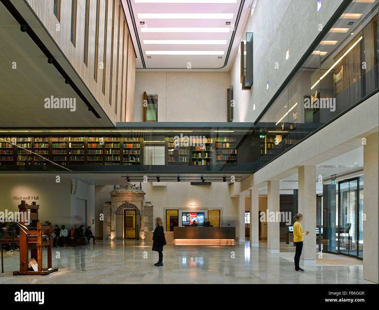 Weston library oxford interior hi-res stock photography and images - Alamy