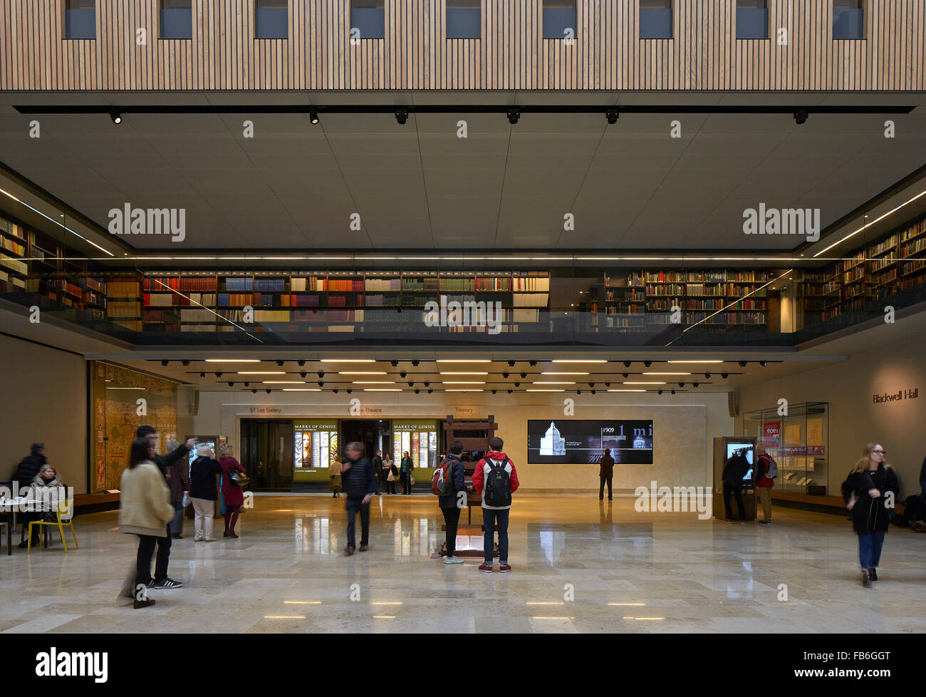 Weston library oxford interior hi-res stock photography and images - Alamy