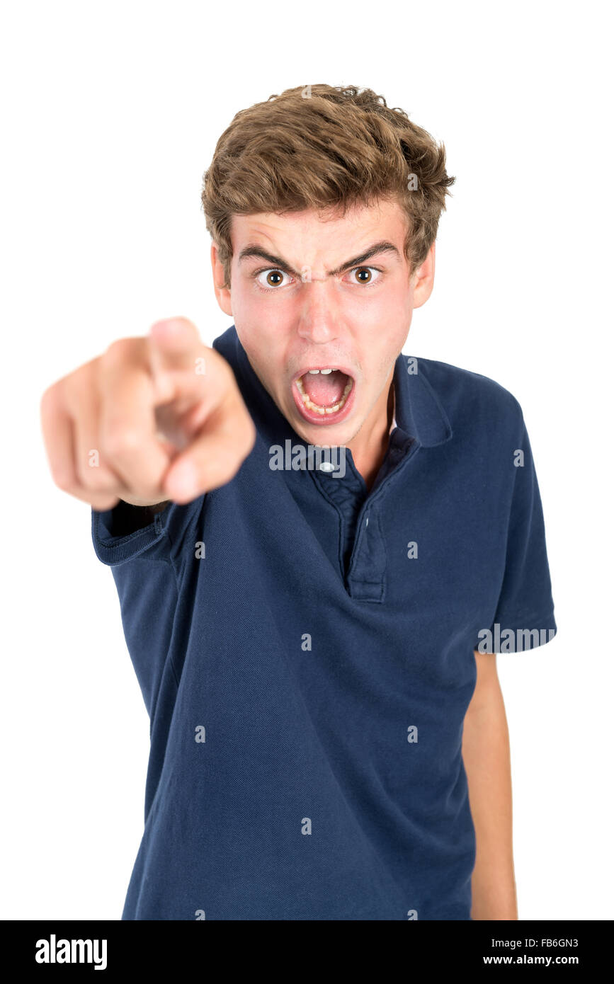 Angry Teenage Boy High Resolution Stock Photography and Images - Alamy