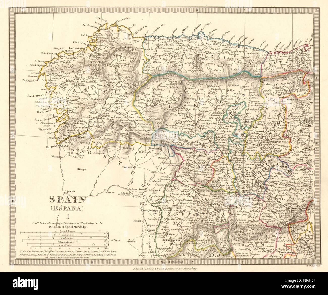 Map Of Toro Spain High Resolution Stock Photography and Images - Alamy