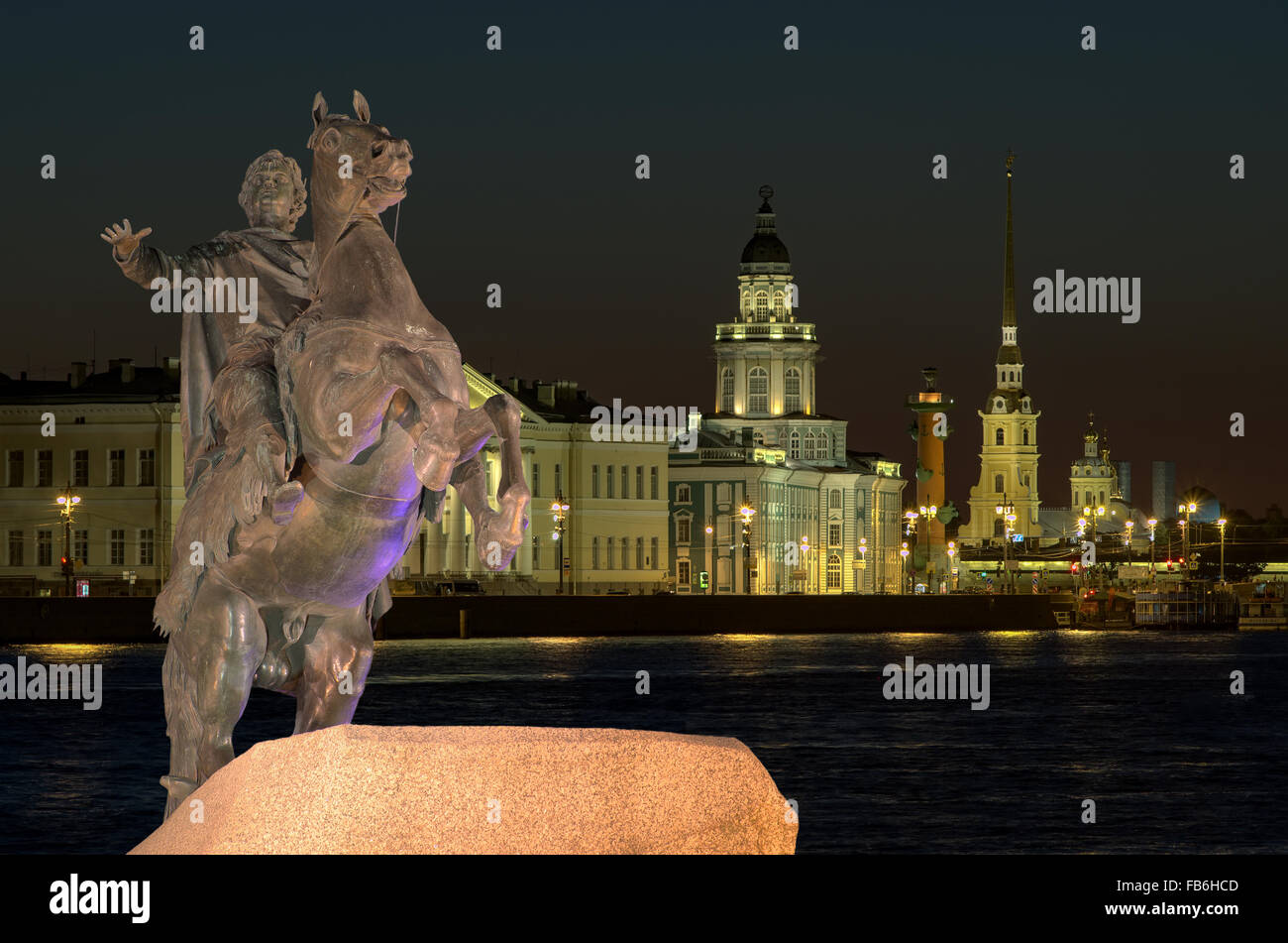 Peter The Great Statue (Bronze Horseman) was created by the French ...