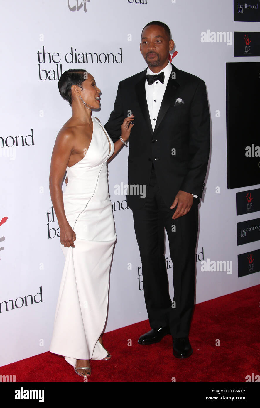 2nd Annual Diamond Ball 2015 - Red Carpet Featuring: Jada Pinkett Smith ...
