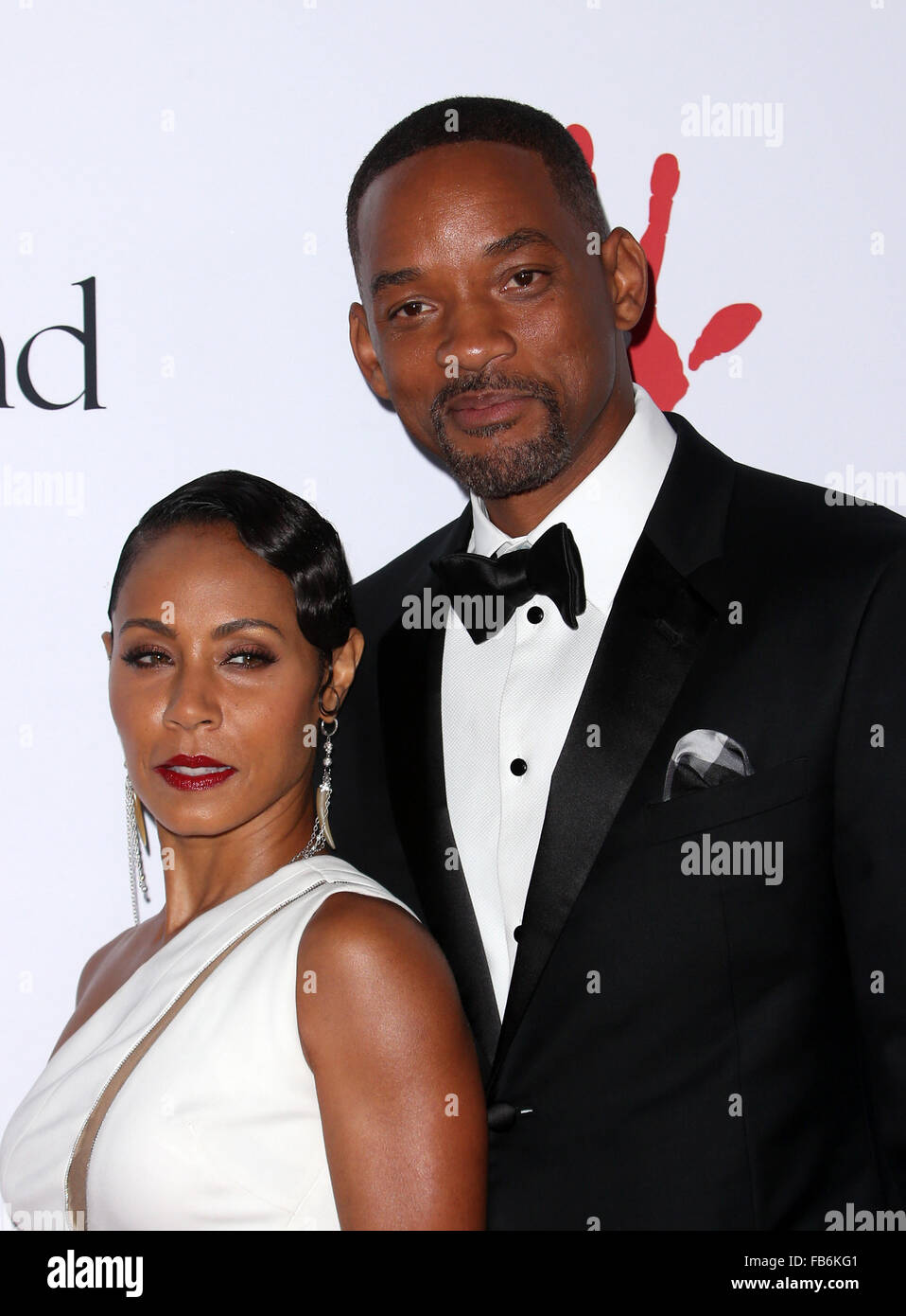 2nd Annual Diamond Ball 2015 - Red Carpet Featuring: Jada Pinkett Smith, Will Smith Where: Santa ...