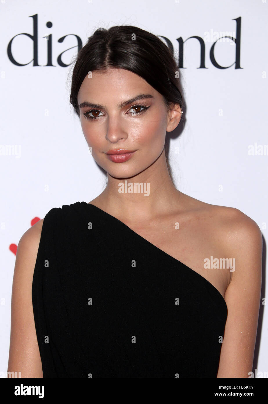 2nd Annual Diamond Ball 2015 - Red Carpet Featuring: Emily Ratajkowski ...