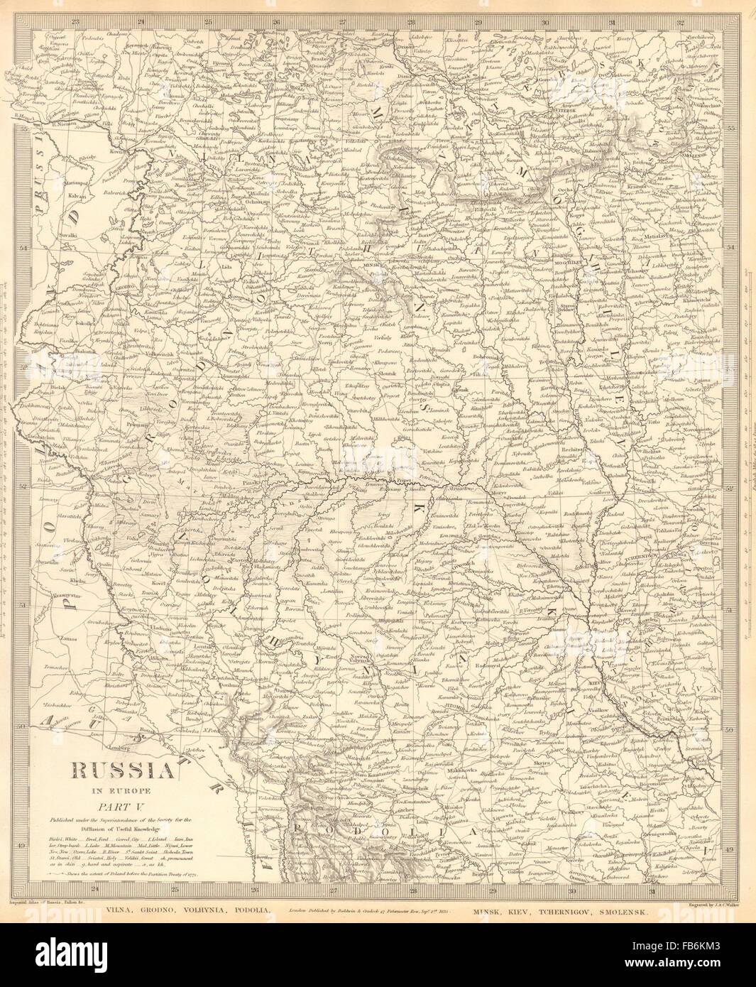 Map of vilna hi-res stock photography and images - Alamy
