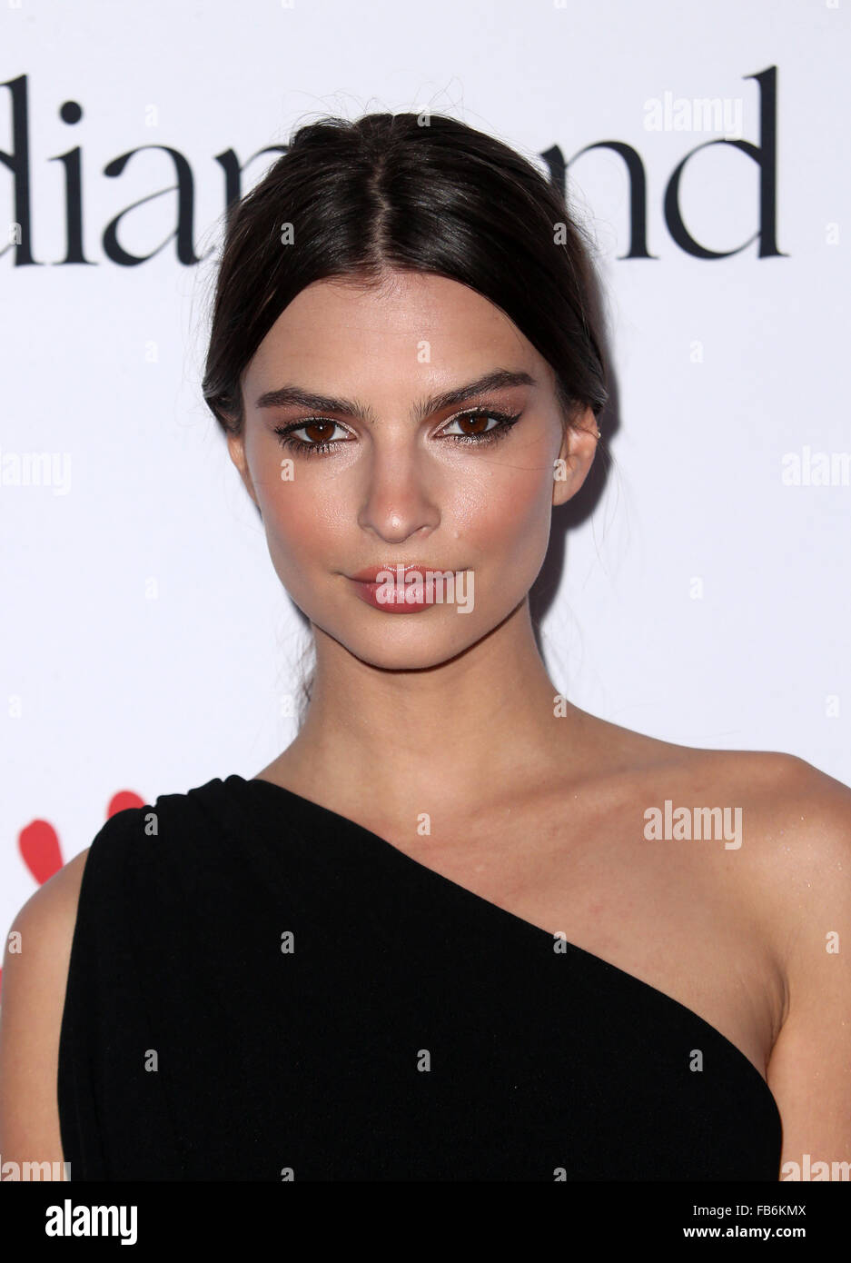 2nd Annual Diamond Ball 2015 - Red Carpet Featuring: Emily Ratajkowski ...