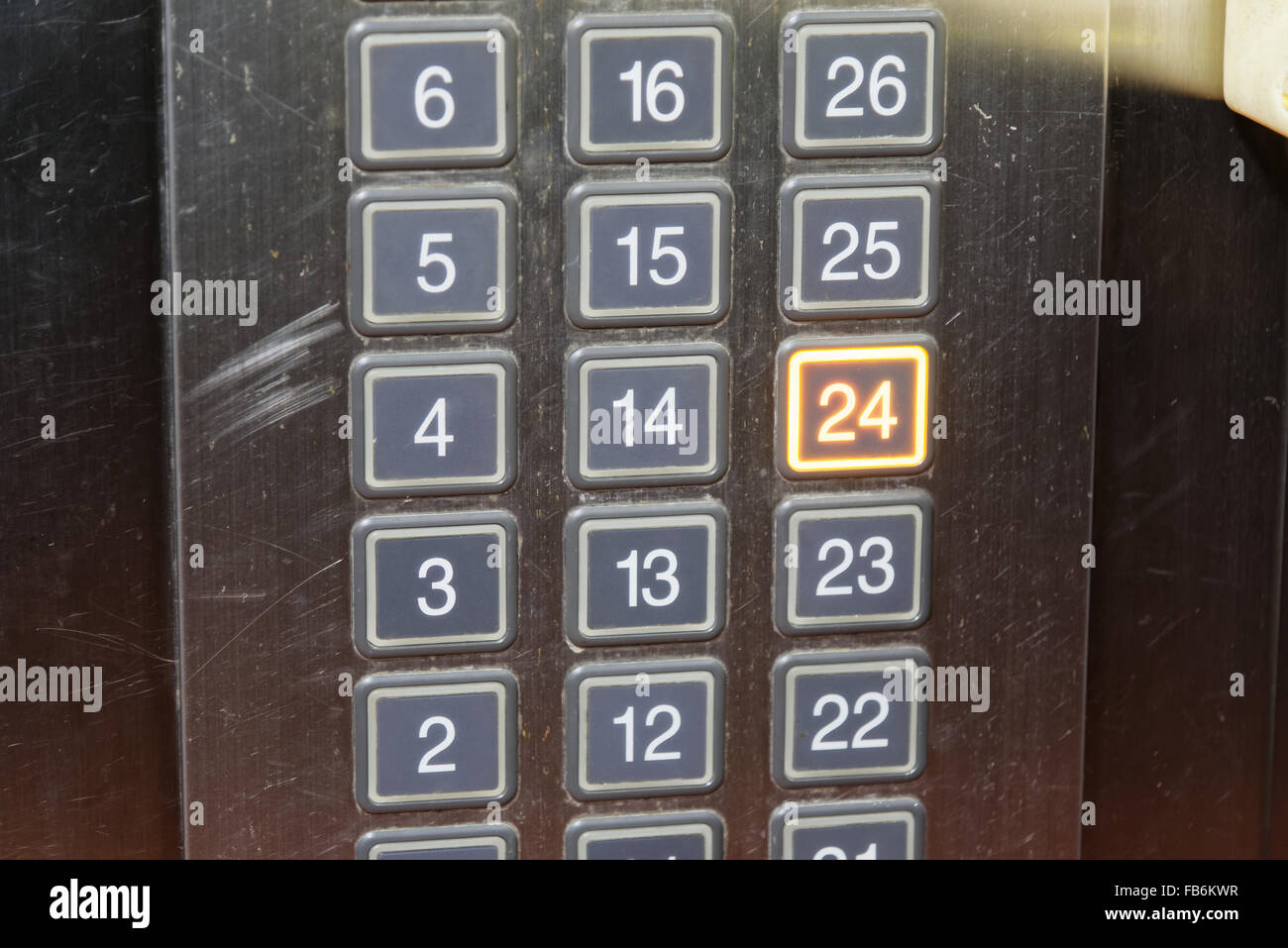 Elevator number four hi-res stock photography and images - Alamy