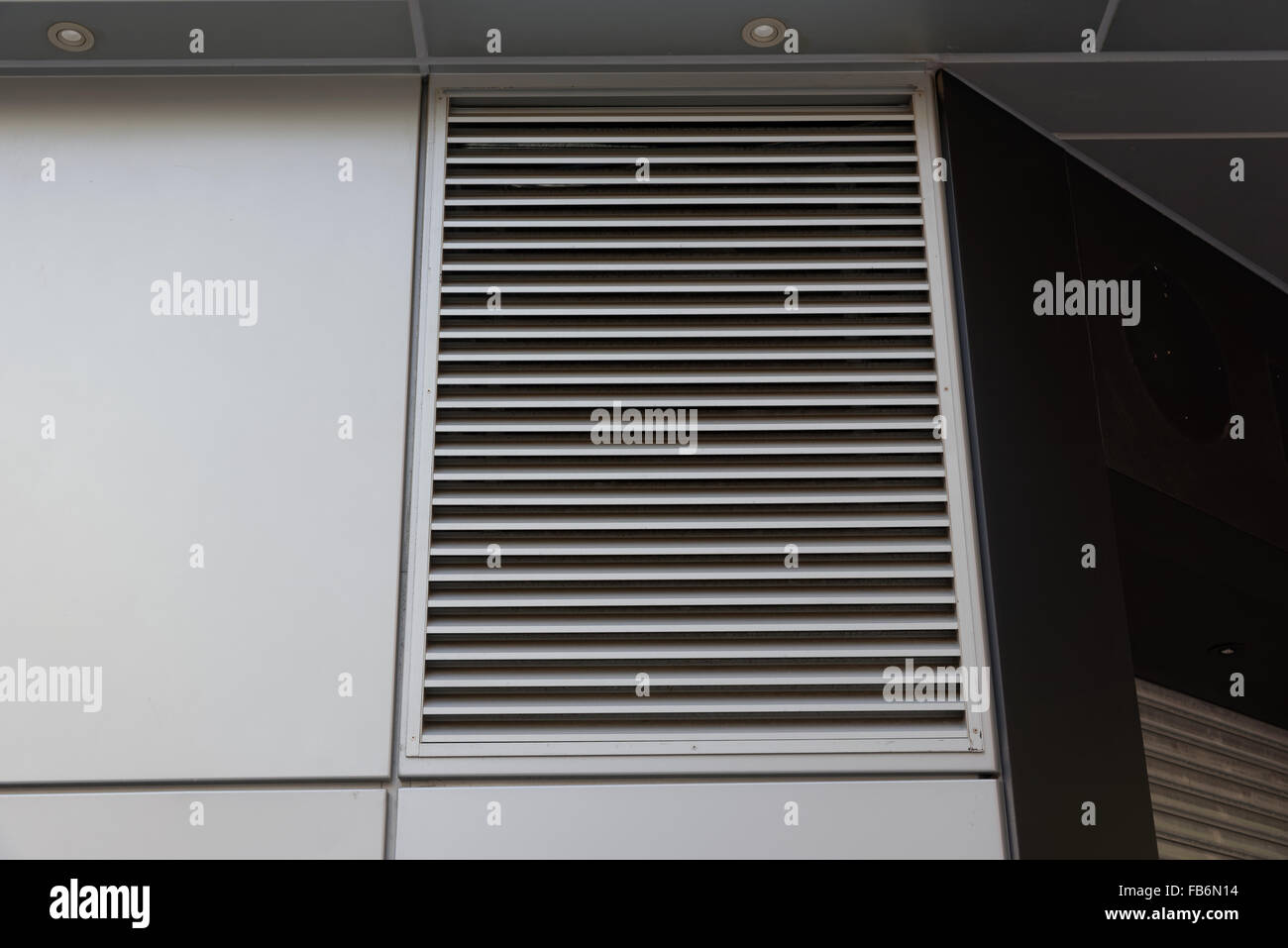 ventilation grille on the wall of a building Stock Photo - Alamy