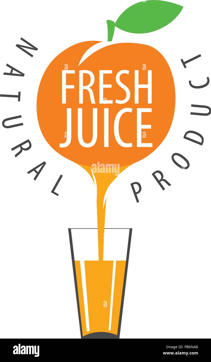 logo of fresh juice Stock Vector Image & Art - Alamy