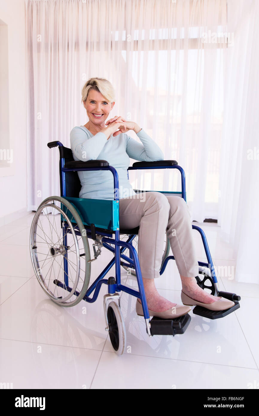 Pretty disabled middle aged woman hi-res stock photography and images ...