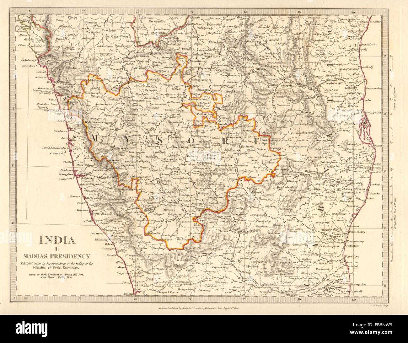 INDIA SOUTH:Madras (Chennai) Presidency & Mysore:Canara Carnatic.SDUK ...