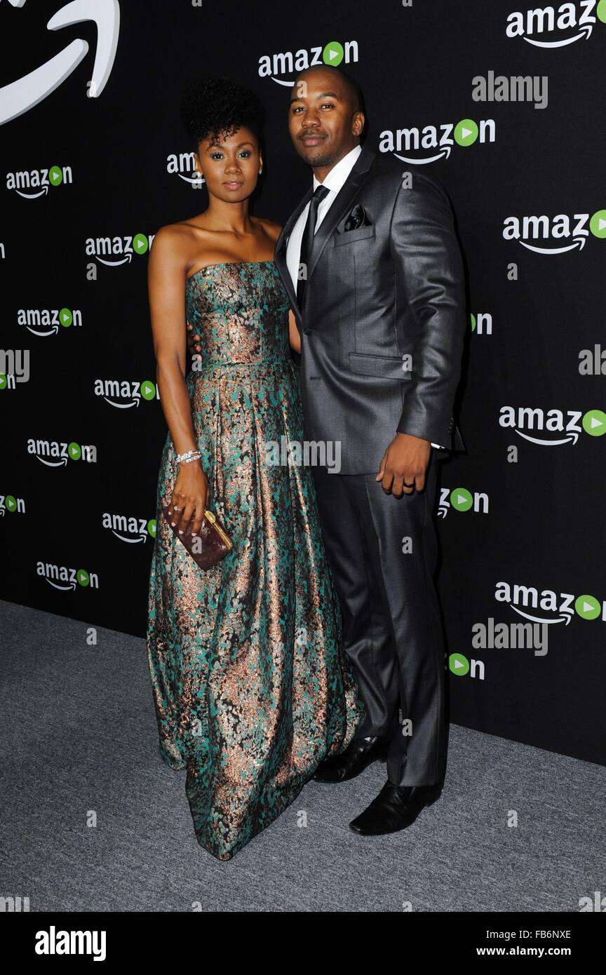 Beverly Hills, CA. 10th Jan, 2016. Emayatzy Corinealdi, guest at ...