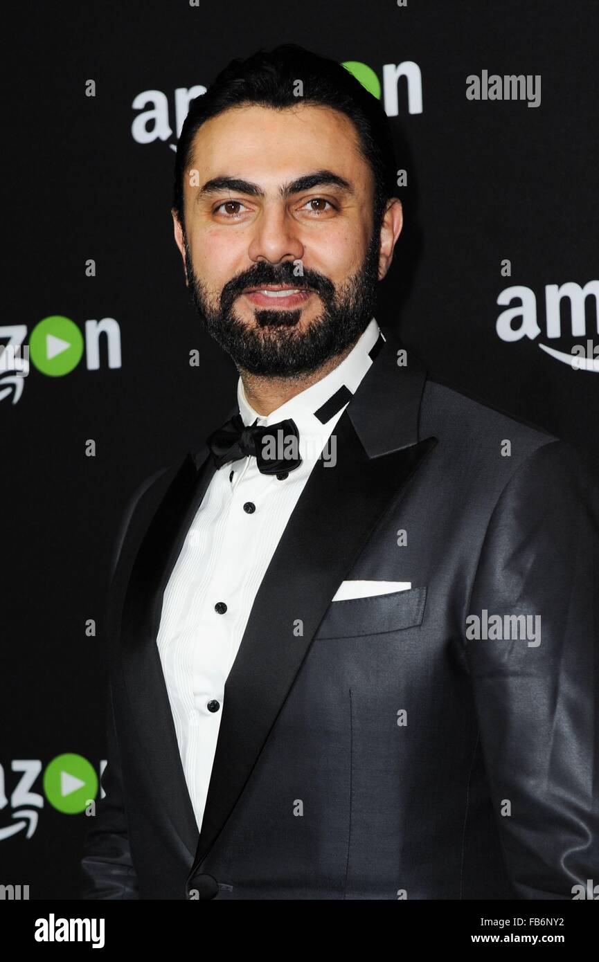 Beverly Hills, CA. 10th Jan, 2016. Mohamid Karim at arrivals for Amazon ...