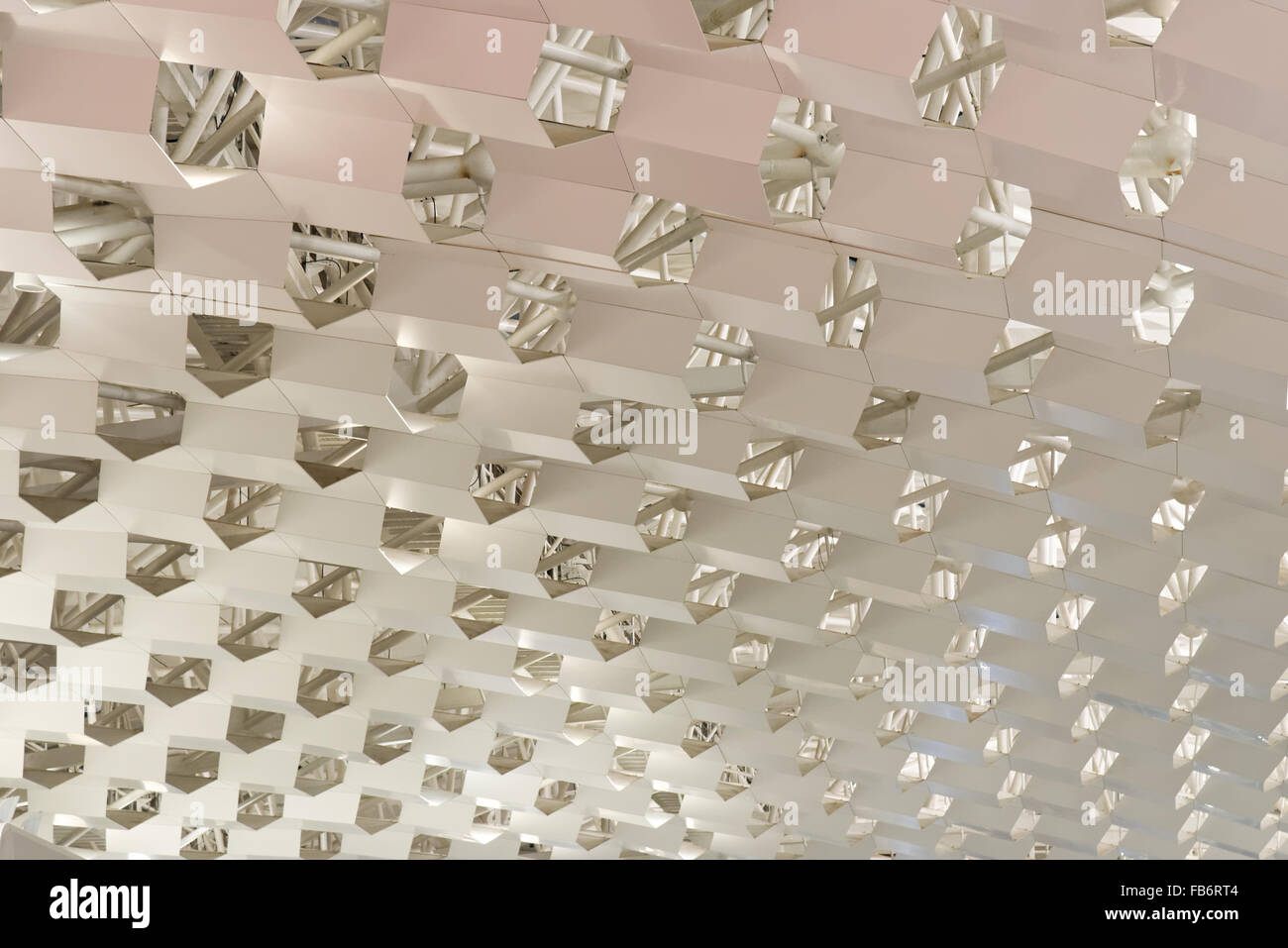 futuristic indoor ceiling Stock Photo - Alamy