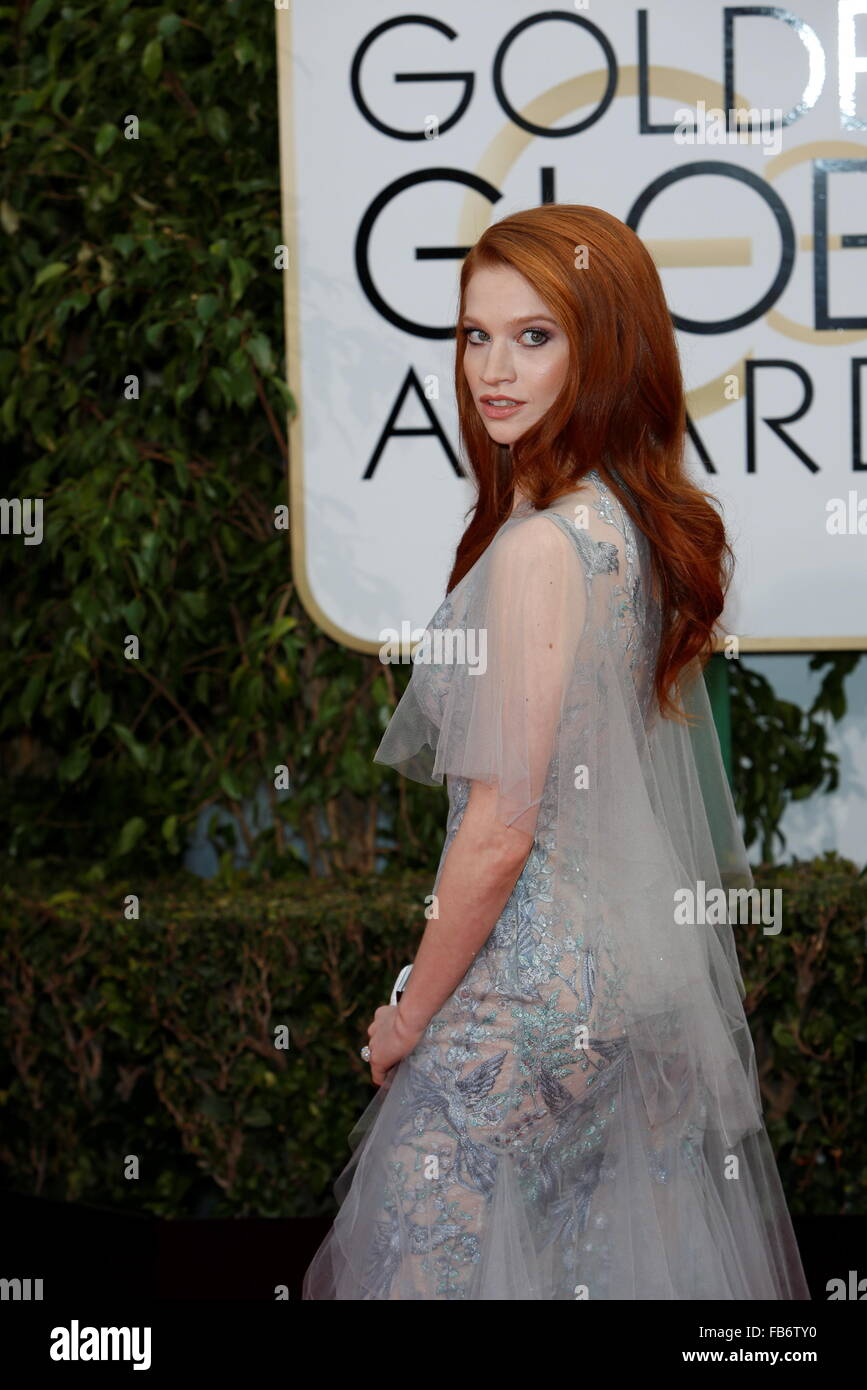 Beverly Hills, USA. 11th Jan, 2016. US actress Sarah Hay arrives for ...