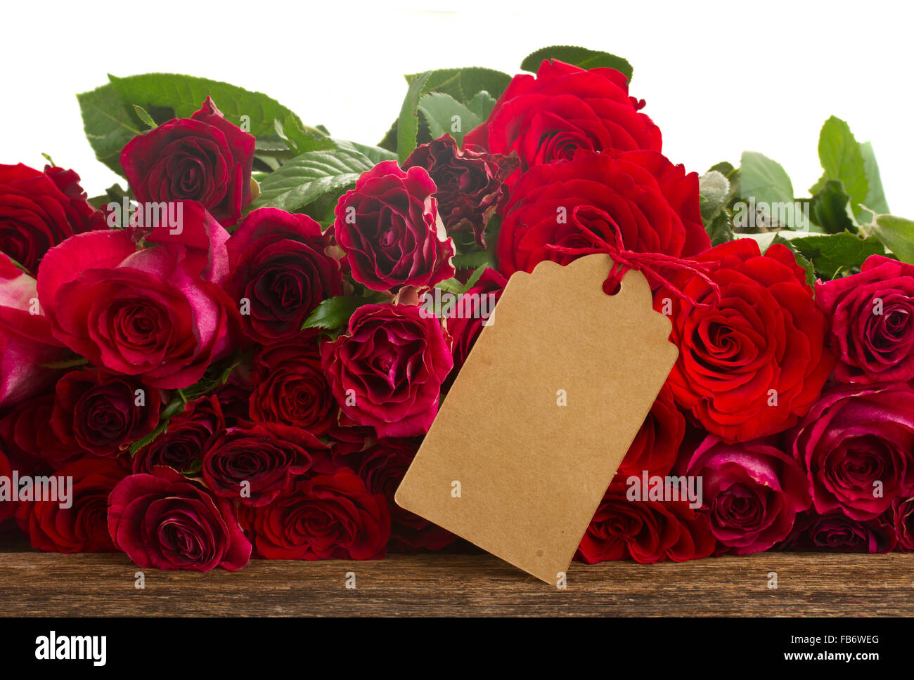 Border of red roses Stock Photo - Alamy