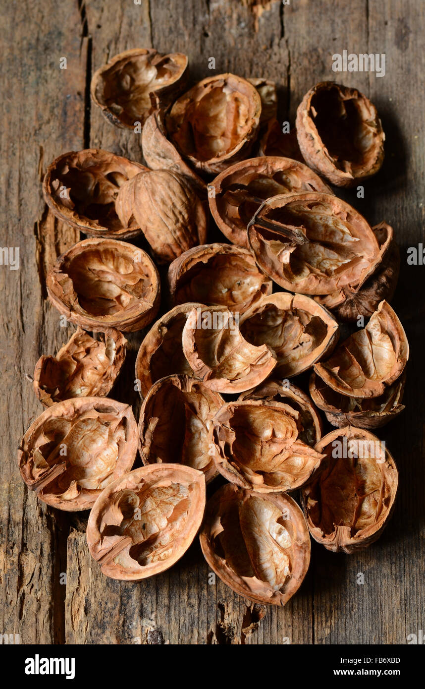Walnut shells hi-res stock photography and images - Alamy
