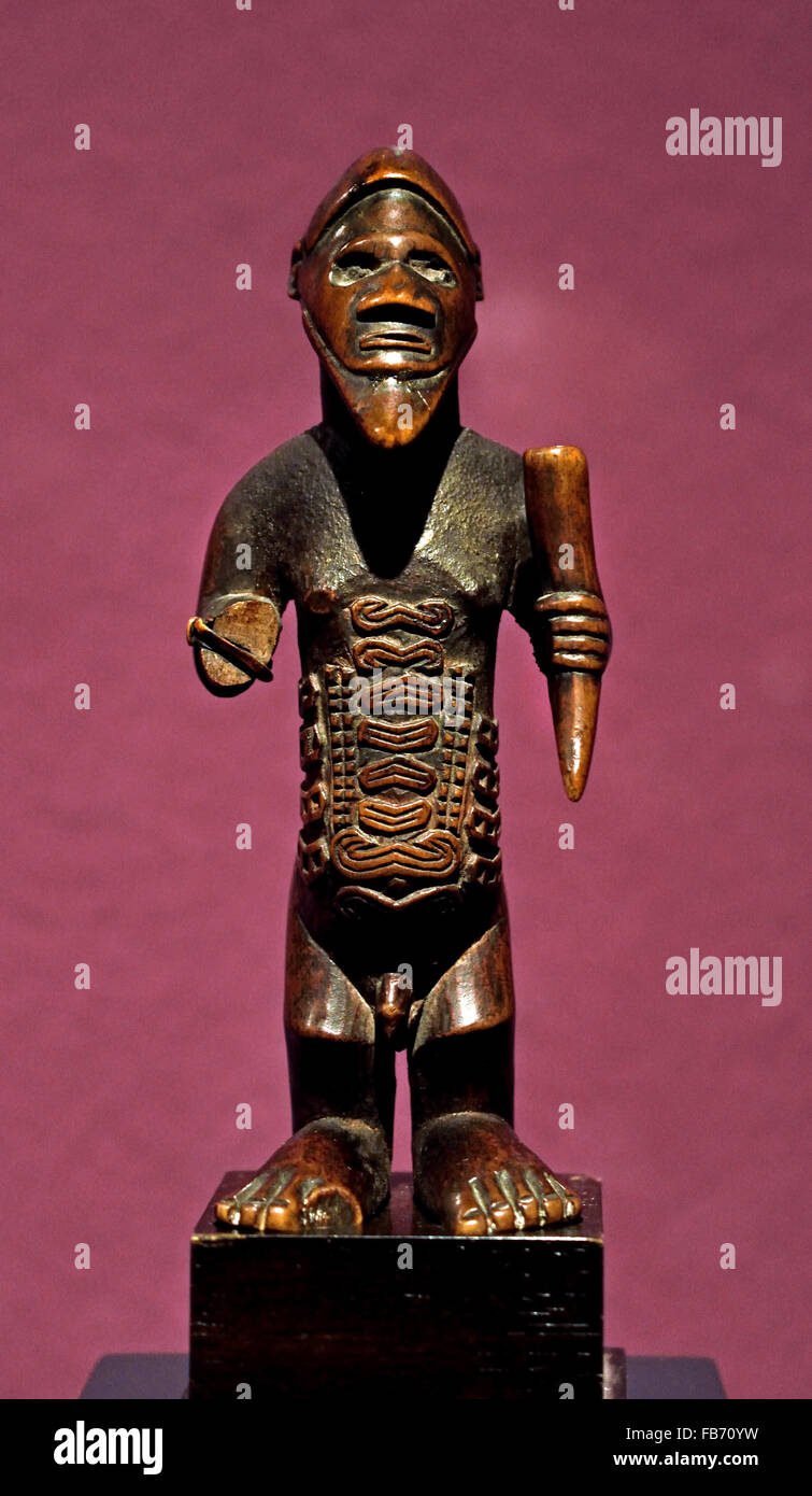 Biteki Altar ( Wood ) 19th Century Bembe Democratic Republic of Congo ...