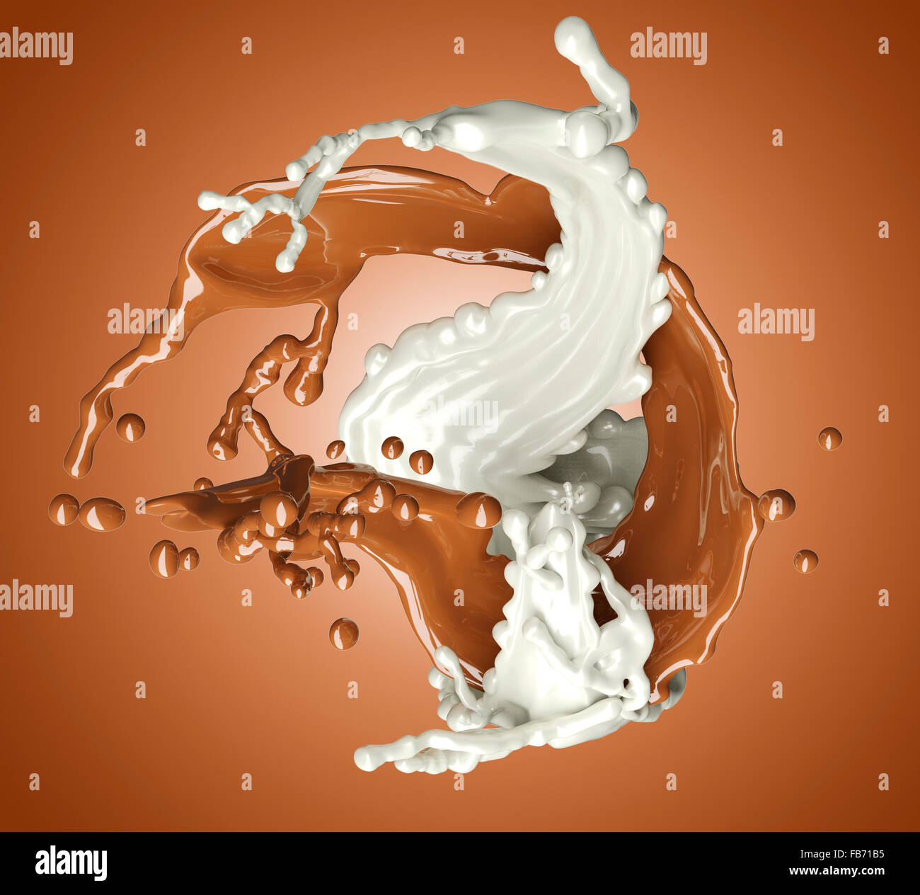 White splash background hi-res stock photography and images - Alamy