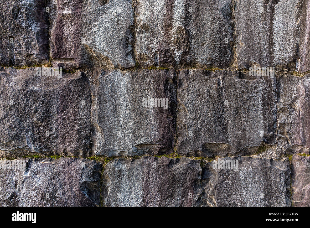 Pattern of stone or rock wall background Stock Photo - Alamy