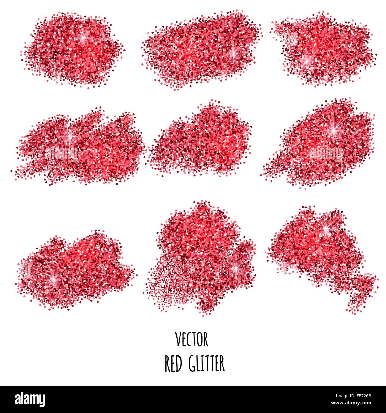 Red glitter background Stock Vector Image & Art - Alamy