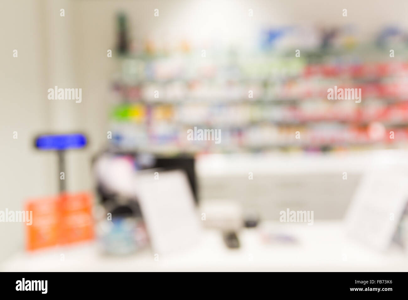 pharmacy or drugstore room background Stock Photo - Alamy
